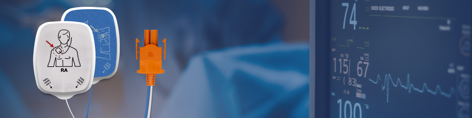 Nihon-Koden Defibrillator Electrodes | Compatible with TEC-5600, TEC ...