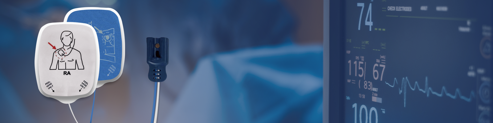 Philips defibrillation pads | Compatible with HeartStart FR2 ...